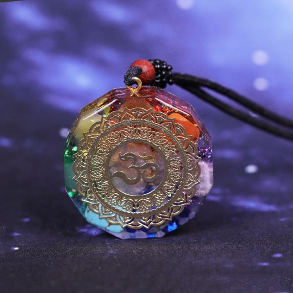 Collier Orgonite L’original 7 Chakras – Le Temple Yogi