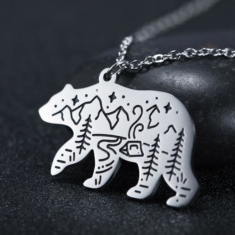 Collier ’Totem de la Nature’ – Le Temple Yogi